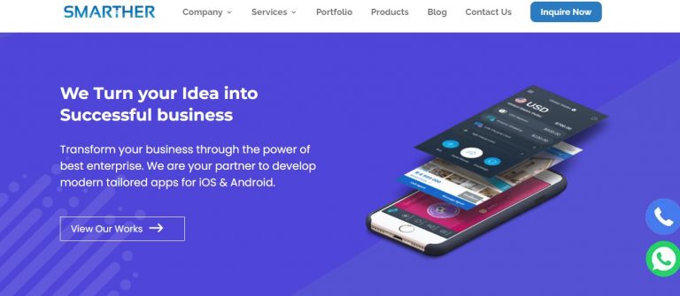 Top 10 Mobile App Development Companies in Chennai | Way2smile
